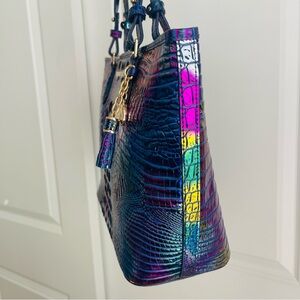 Brahmin | Bags | Brahmin Medium Asher Tote Spotlight Colorful Metallic ...